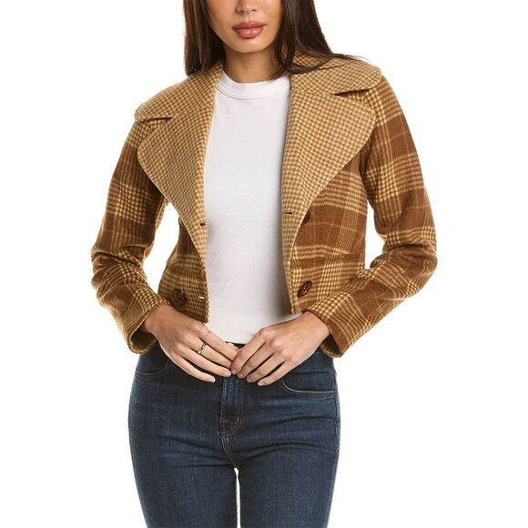 Manoush | Jackets & Coats | Manoush Girly Caro Woolblend Jacket | Poshmark